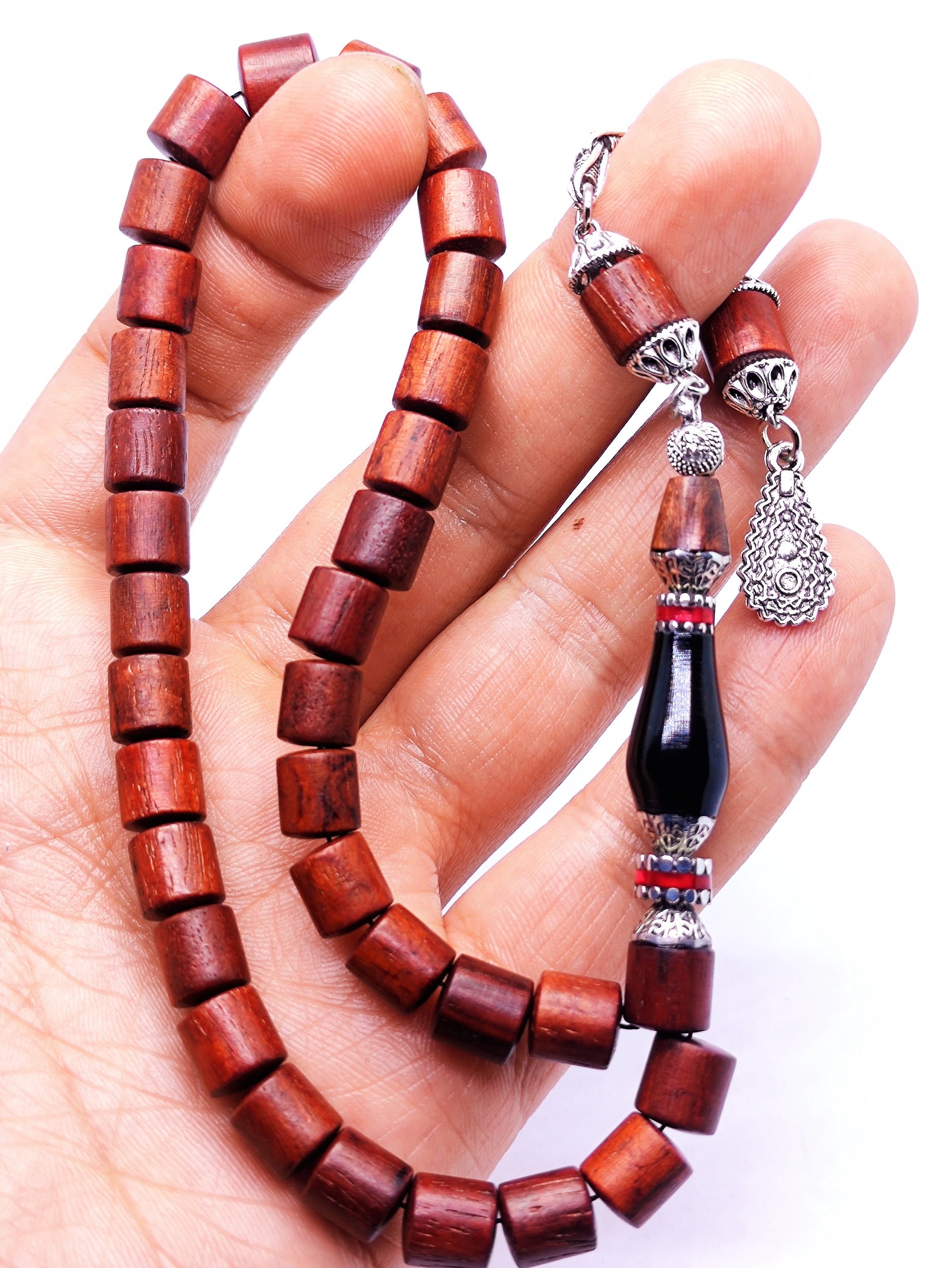 Natural Blood Tree Rosary, Muslim Rosary,misbaha,tasbeeh, Tasbih ...