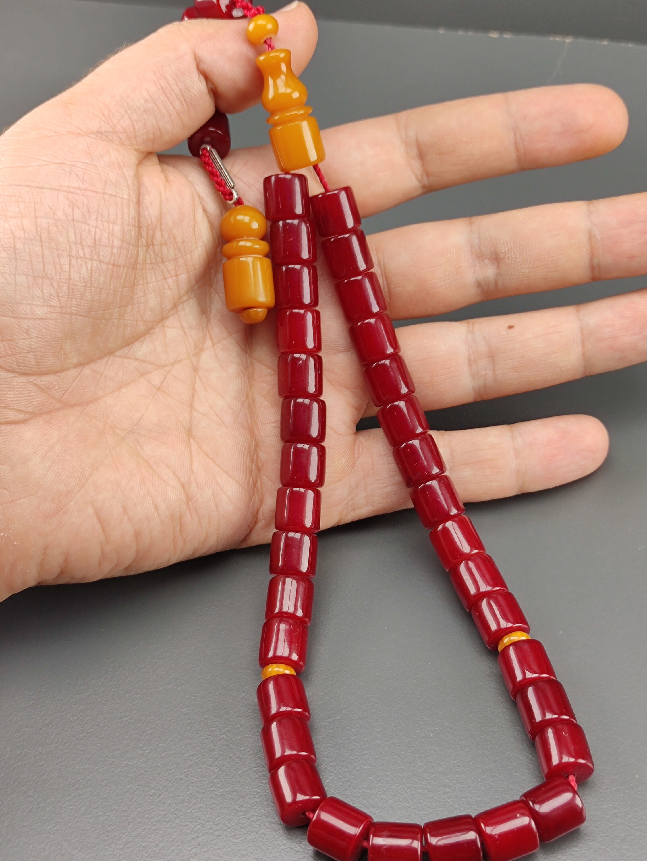 Faturan Amber Rosary Bakelite Rosary Katalin Rosary - Etsy