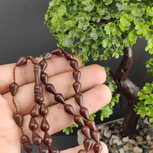 Kuka Rosary, İslamic Gift,muslim Rosary,33 Beads,ramadan Gift,coca Tree ...