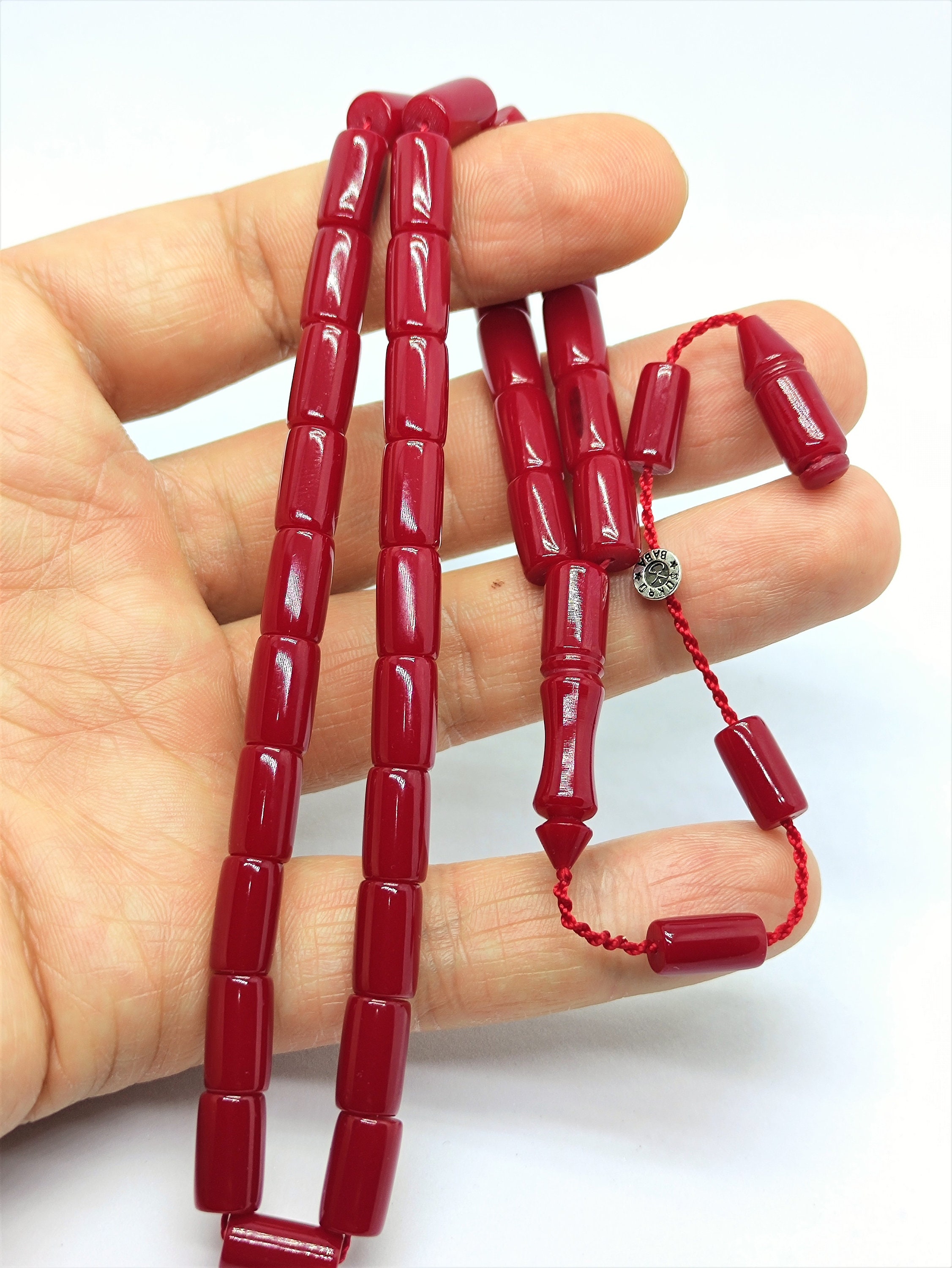 Faturan Amber Rosary, Bakelite Rosary, Muslim Rosary, Misbaha, Islamic ...