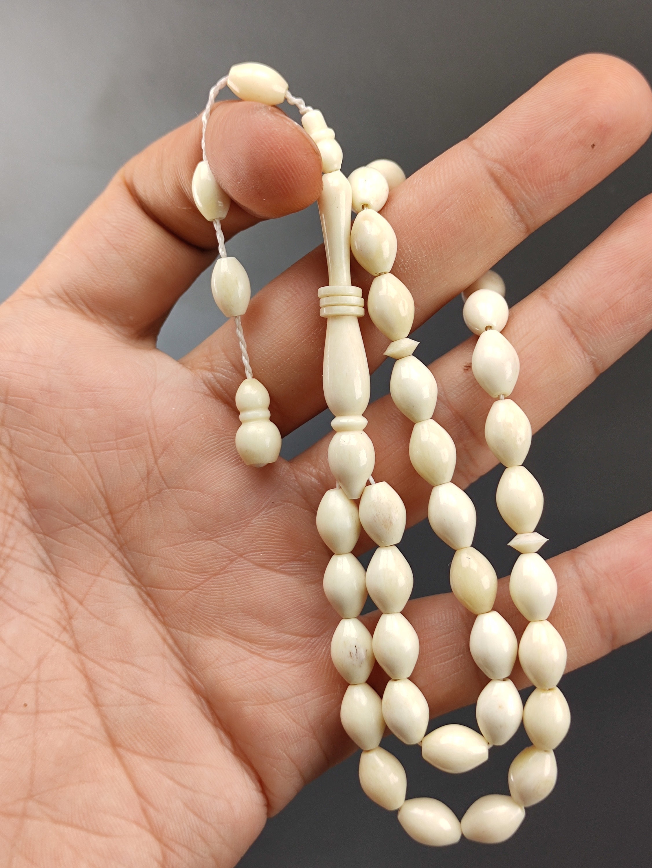 Camel Bone Rosary, İslamic Rosary, İslamic Gift, İslamic Prayer Beads ...
