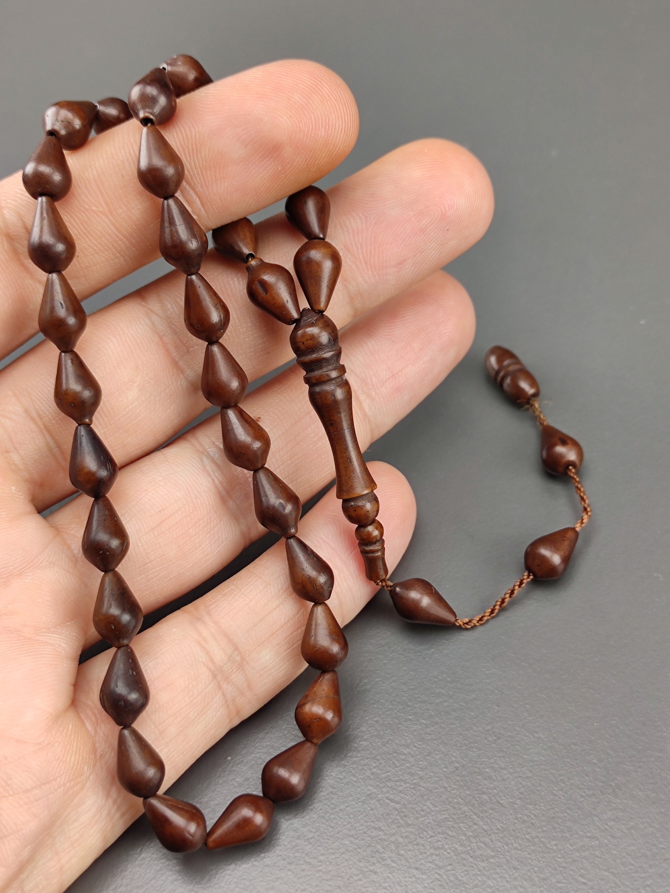 Kuka Rosary, İslamic Gift,muslim Rosary,33 Beads,ramadan Gift,coca Tree ...