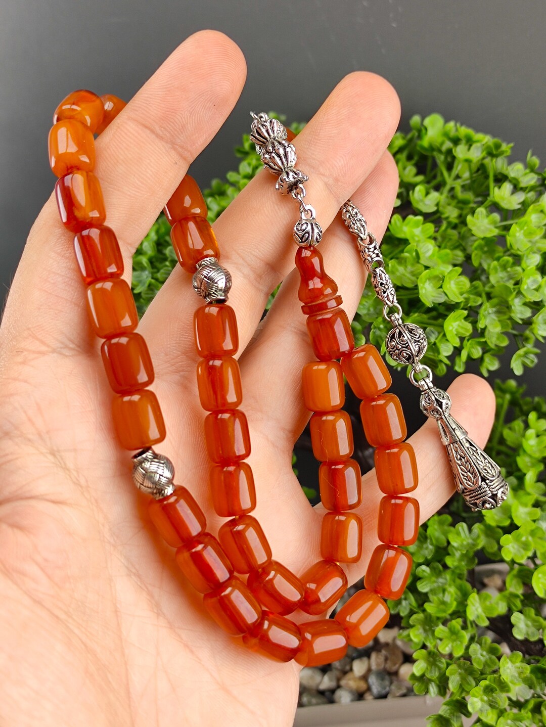 Faturan Amber Rosary, Bakelite Rosary, Muslim Rosary, Misbaha, Islamic ...
