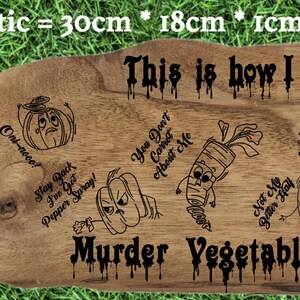 Vegetable Murder Board V2 - This is How I Murder Vegetables DIGITAL ...