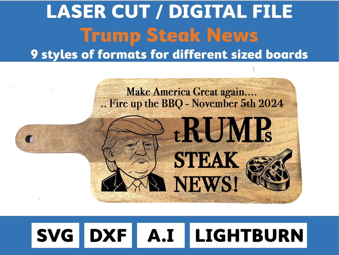 TRUMP Make America Great Again - Donald Trumps Fake/steak News Cutting ...
