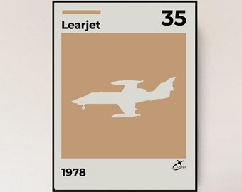 Bombardier Learjet 35 Cockpit Poster - Etsy UK