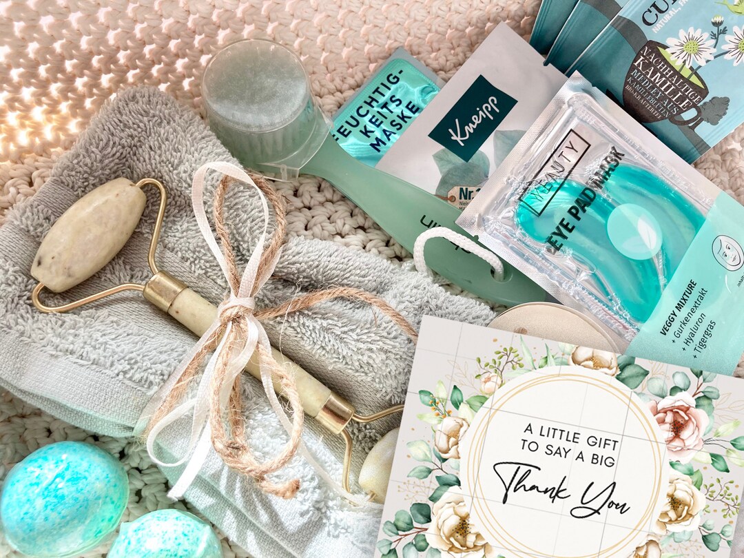 Personalized Thank You Gift Box, Gift Ideas, Feel-good Gift Box ...