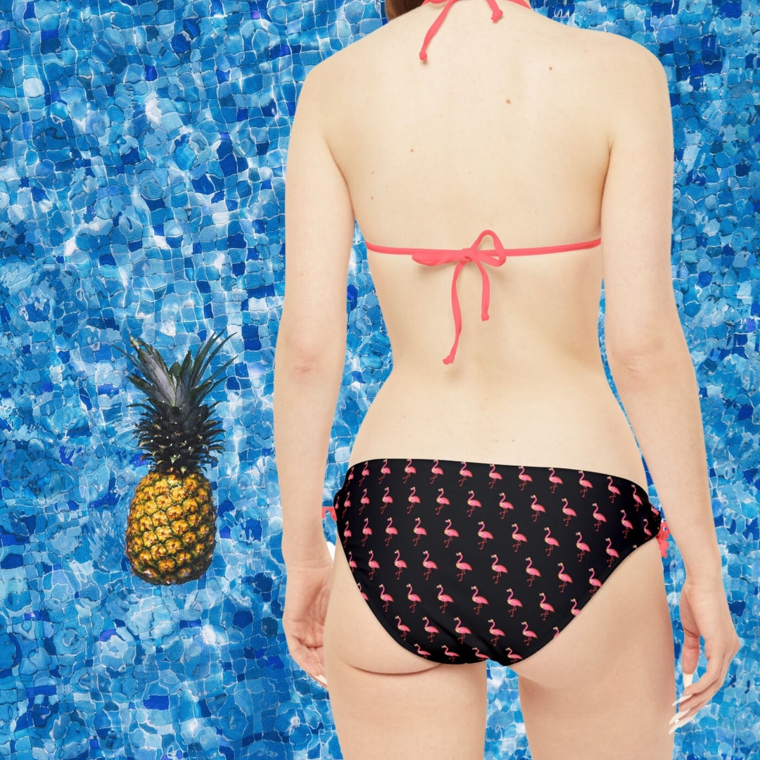 Flamingo Beachwear, Flamingo Bikini, Zero Flocks Given, Flamingo Swimsuit, Fearless Flamingo ...