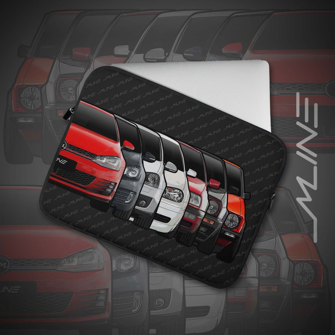 Golf Inspired Gti Heritage Collection Laptop Sleeve 13 Inch 15 Inch Car ...