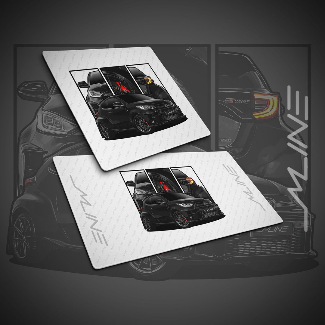 Toyota GR Yaris Gaming Mouse Pad, Desk Mat, Desk Mat, Car Gaming Mat ...