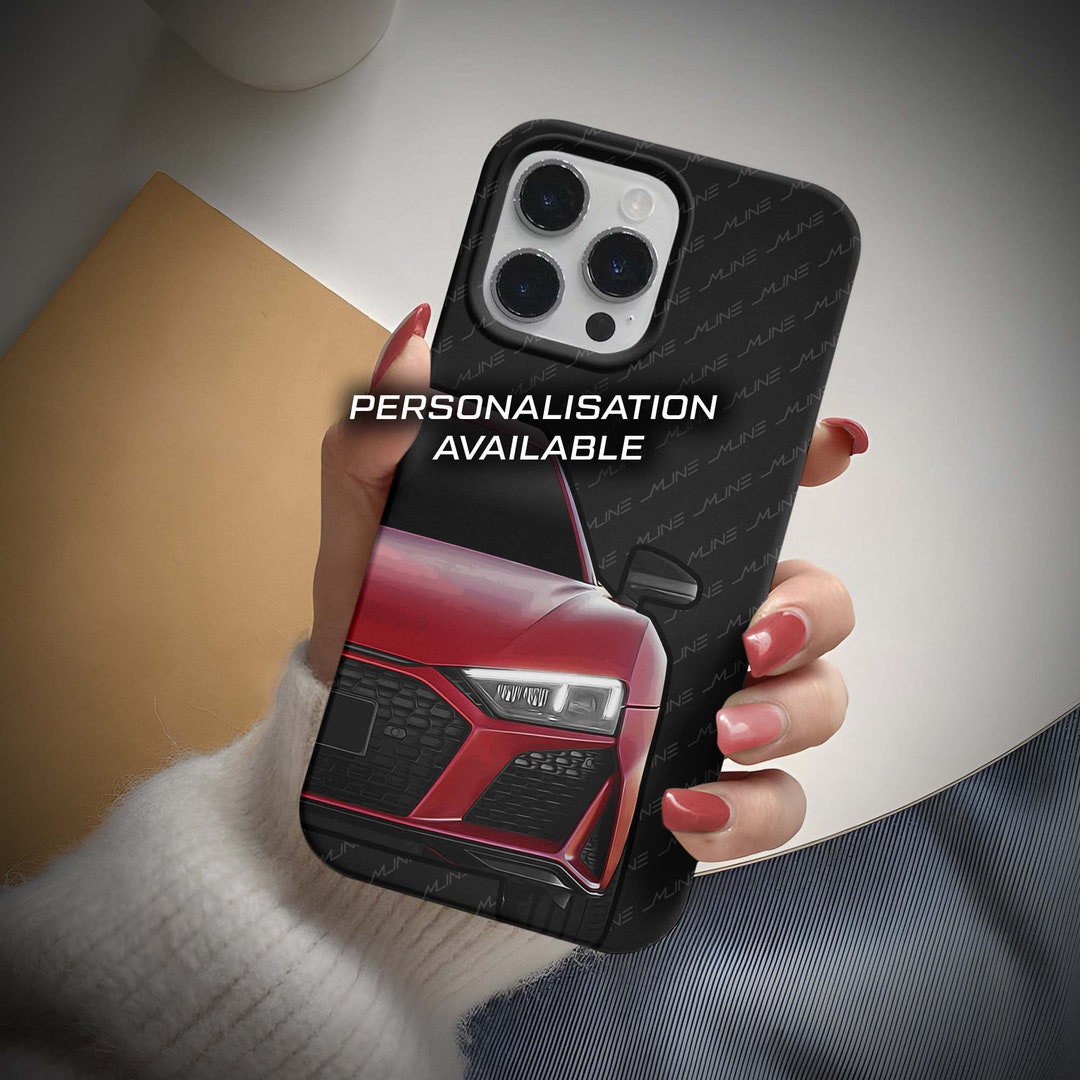 Audi R8 V10 2019 Tango Red Front View Tough iPhone & Samsung Case Fits ...