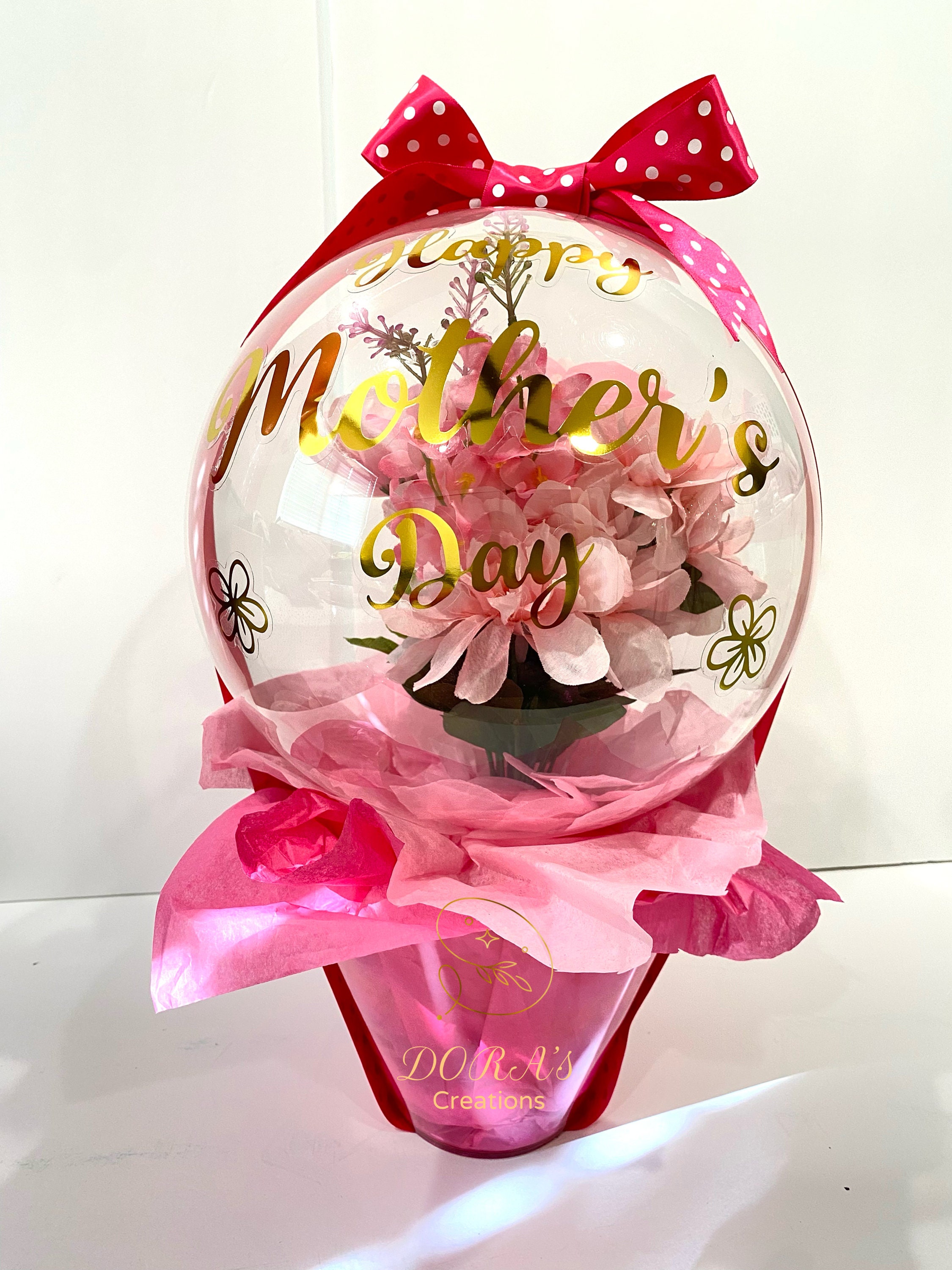 Flower Bouquet Balloons, Balloons in Balloons, Perfect for Mothers Day ...