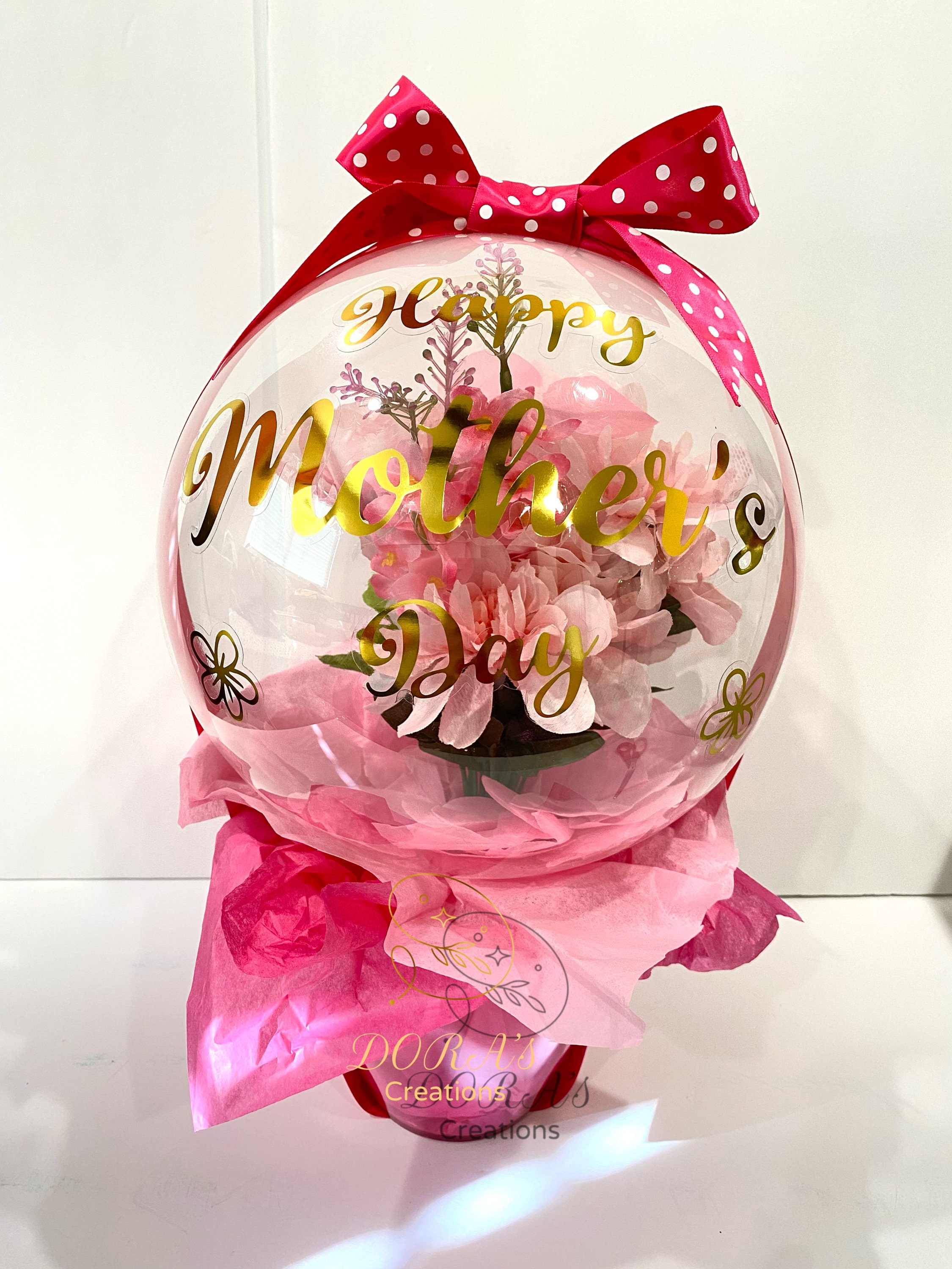 Flower Bouquet Balloons, Balloons in Balloons, Perfect for Mothers Day ...