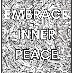 Coloring Pages | Motivational | Mandala | 3 Pages | PDF (positive Vibes ...
