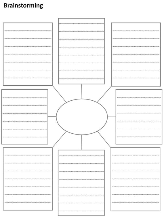 Brainstorming Template Pdf