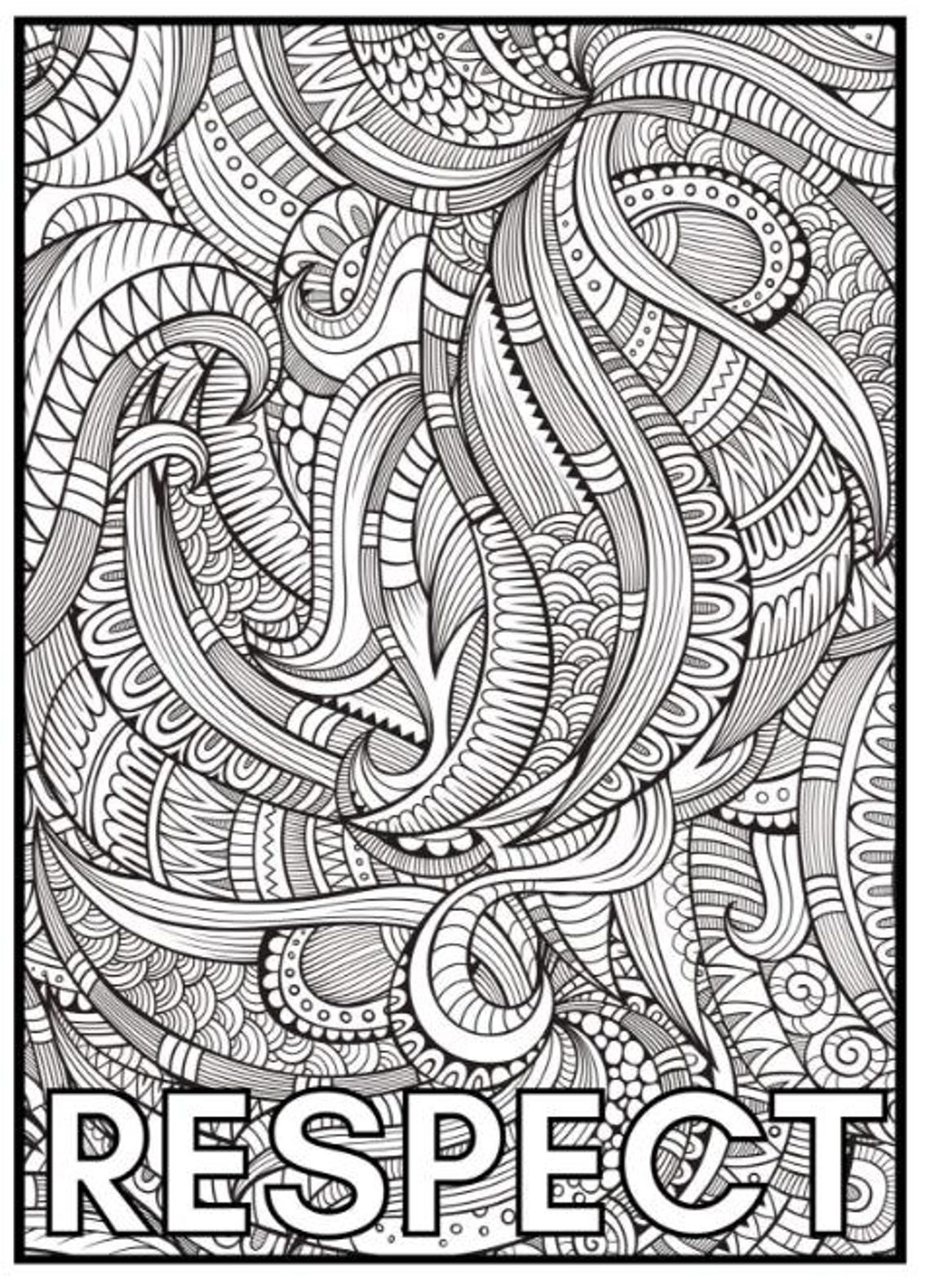 Coloring Pages | Motivational | Mandala | 3 Pages | PDF (love & Peace ...