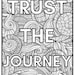 Coloring Pages | Motivational | Mandala | 3 Pages | PDF (trust the ...