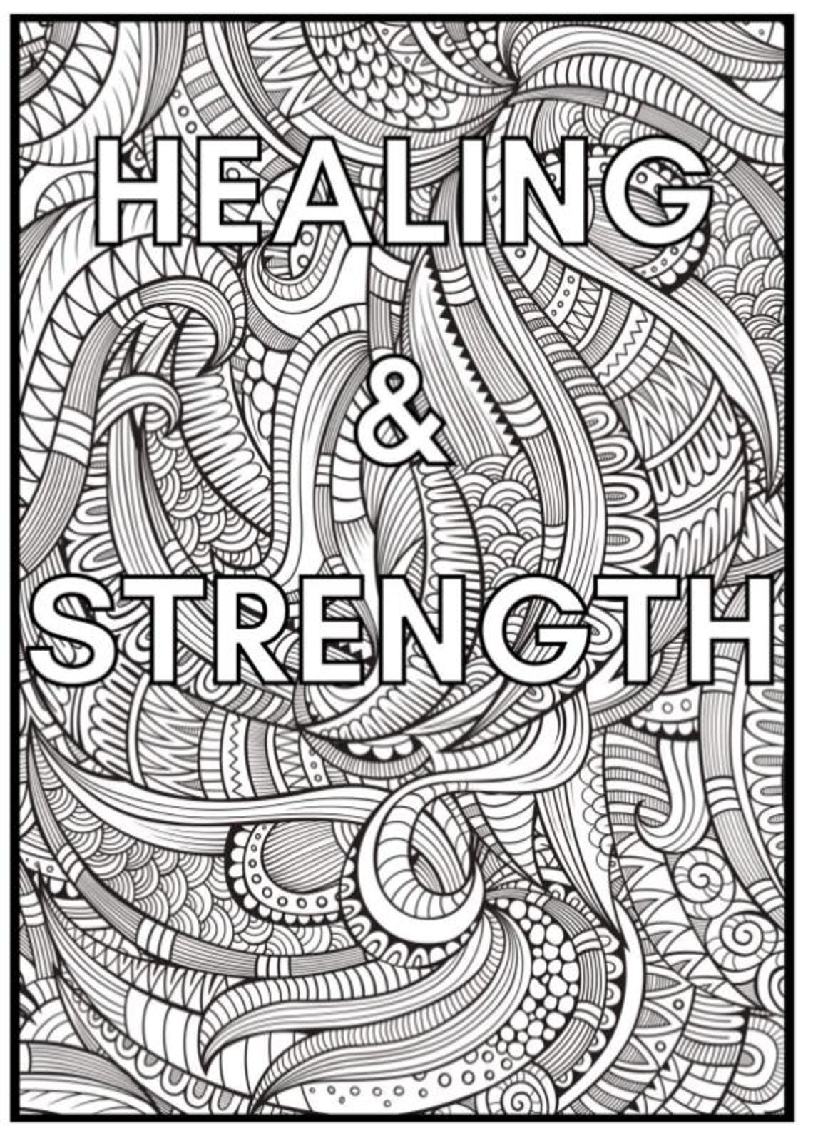Coloring Pages | Motivational | Mandala | 3 Pages | PDF (healing ...