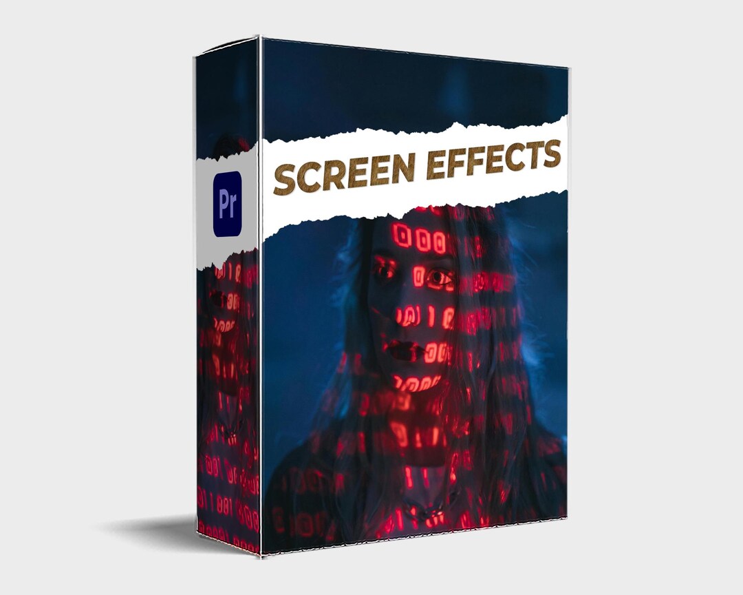 Premiere Pro Screen Effects: Sketch, Chromatic, Ghost, Strobe (PRFPSET ...