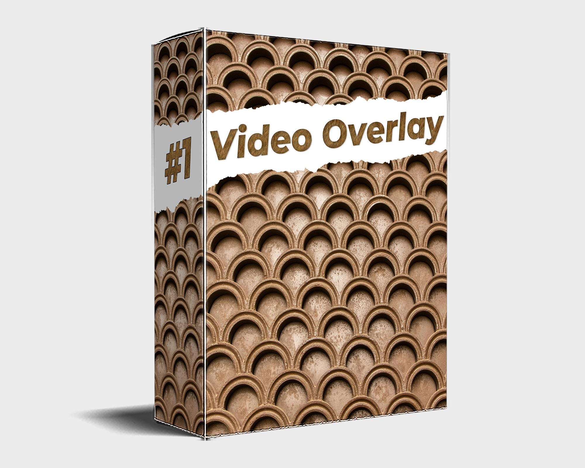 Hd Video Overlays Bundle | Cinematic Overlays Pack: Distortion, Dust ...