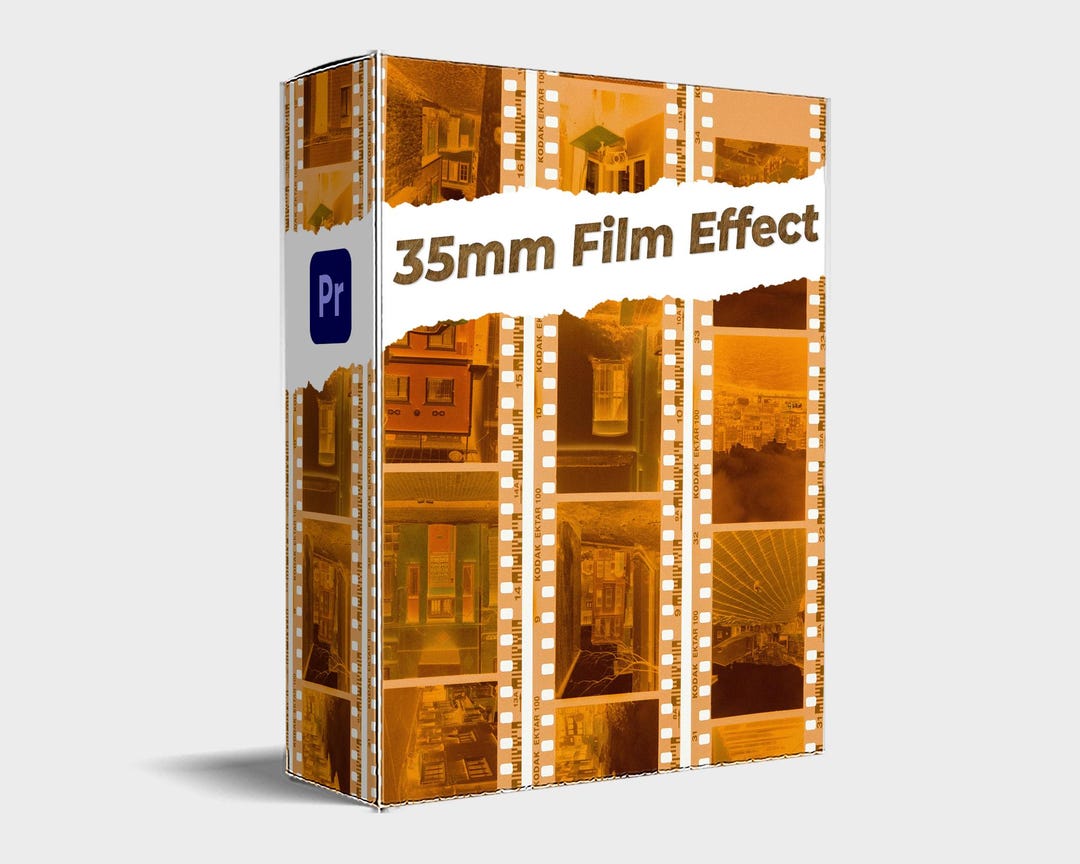 35mm Film Effects for Premiere Pro | 35MM Movie Overlays | Video ...