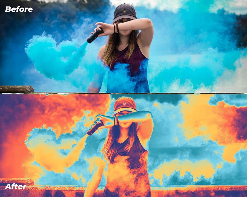 Thermal Luts Pack | Thermal Looks | Color Grading, Video Luts, Video ...