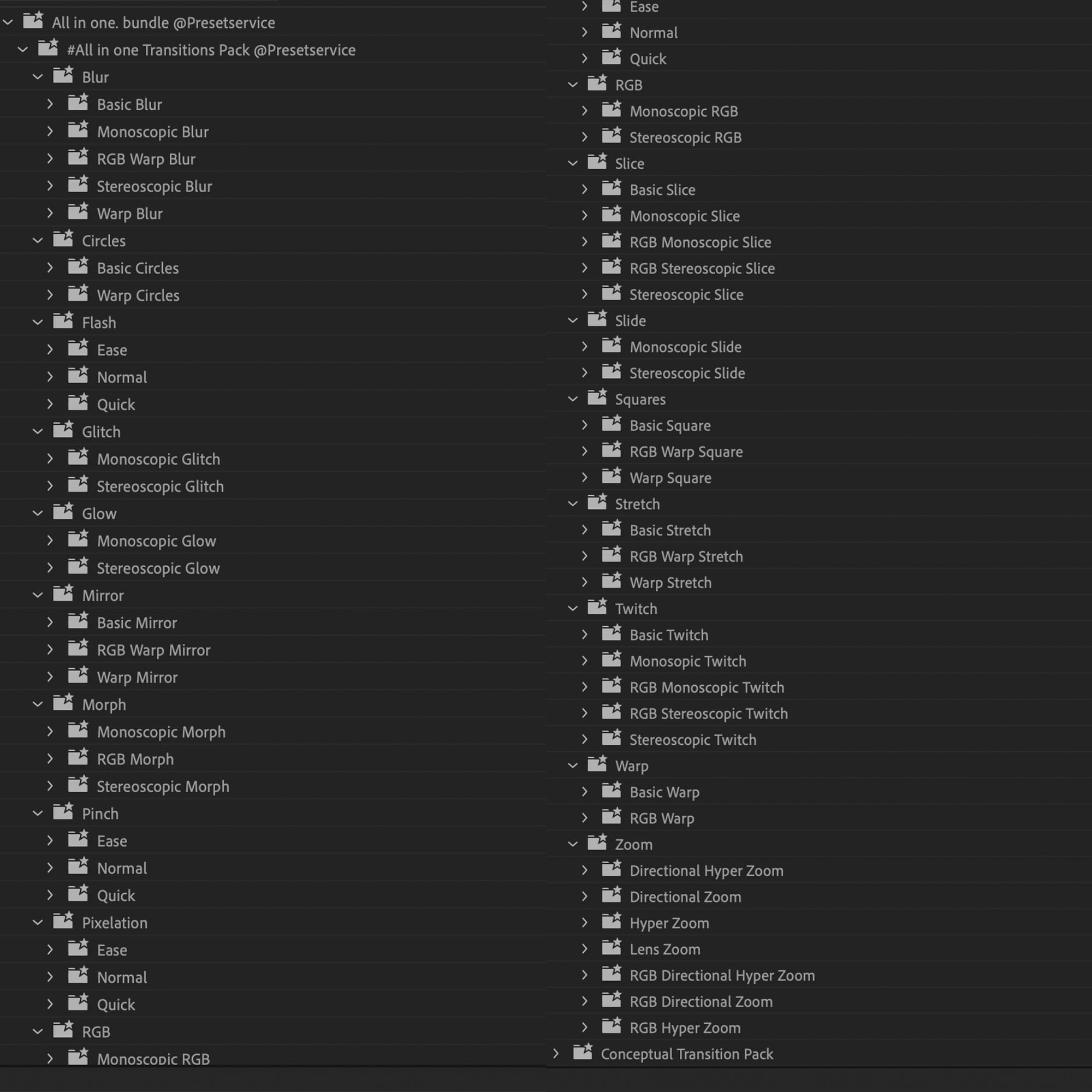 5000 Premier Pro Transition Pack | Seamless Transitions: Lens, Blur ...