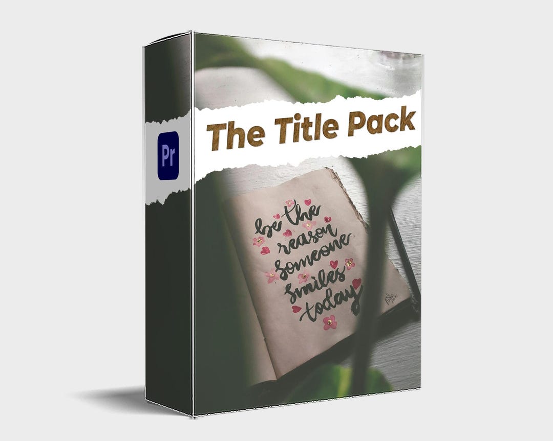 Premiere Pro Title Pack: 1000+ Film, Glitch, Corporate (MOGRT) - Etsy