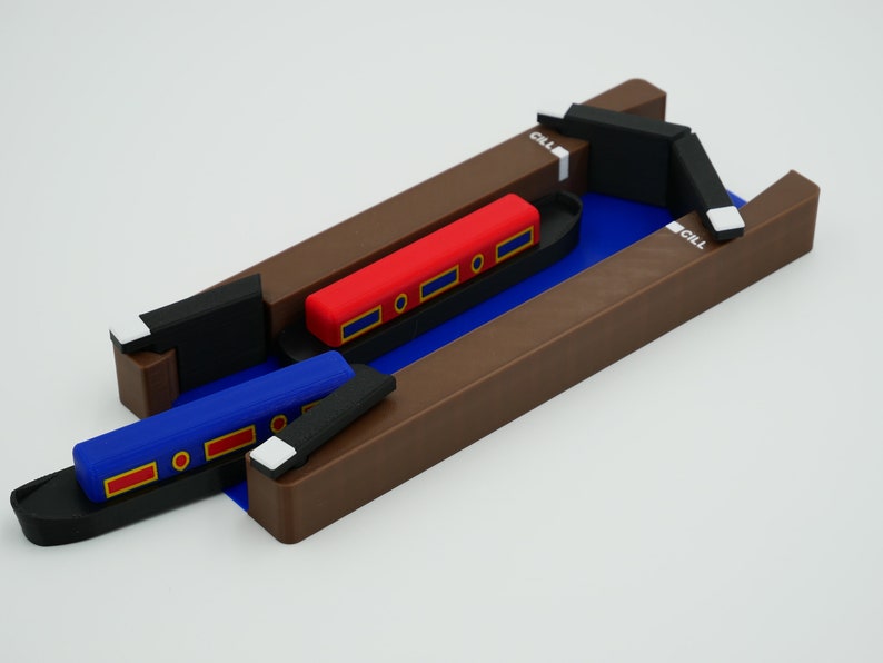 Canal Lock and Narrowboat Model Set Perfect for Inland Waterways ...