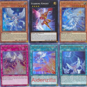 Yugioh Starry Knight Deck Starring Dragon Rayel Balefire Ceremony ...