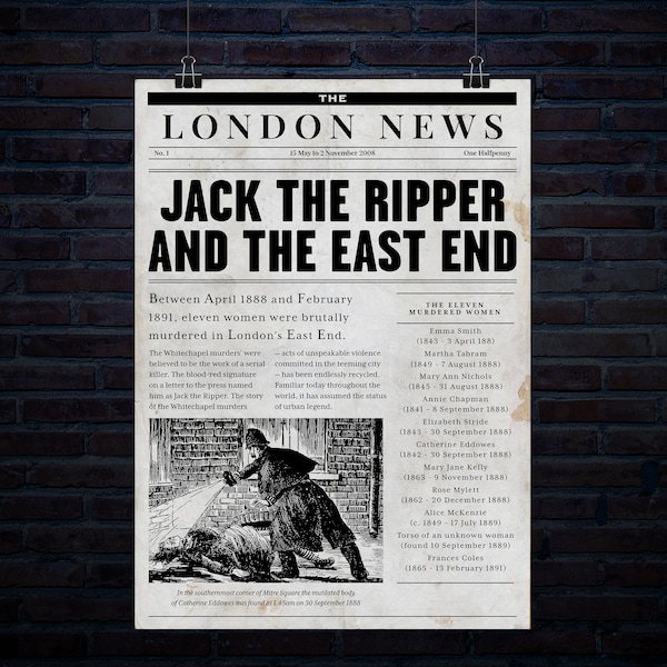 Stalking Jack the Ripper - Etsy
