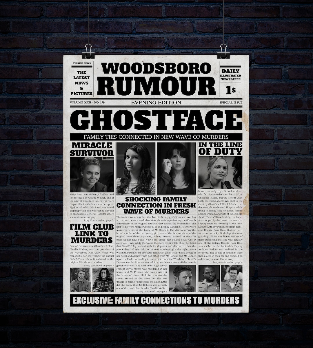 Shocking Family Connection in Fresh Wave of Murders Newspaper Article ...