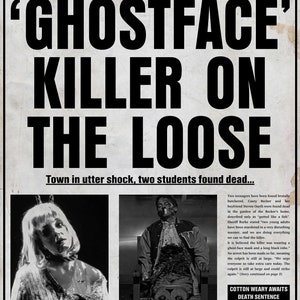 Ghostface Killer on the Loose Newspaper Article 20 Inch X 30 Inch ...