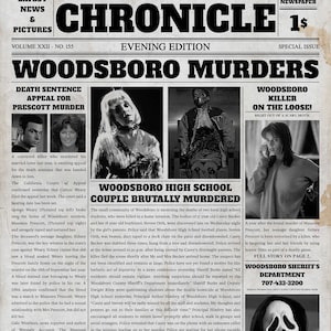 High School Couple Brutally Murdered Newspaper Article 20 Inch X 30 ...