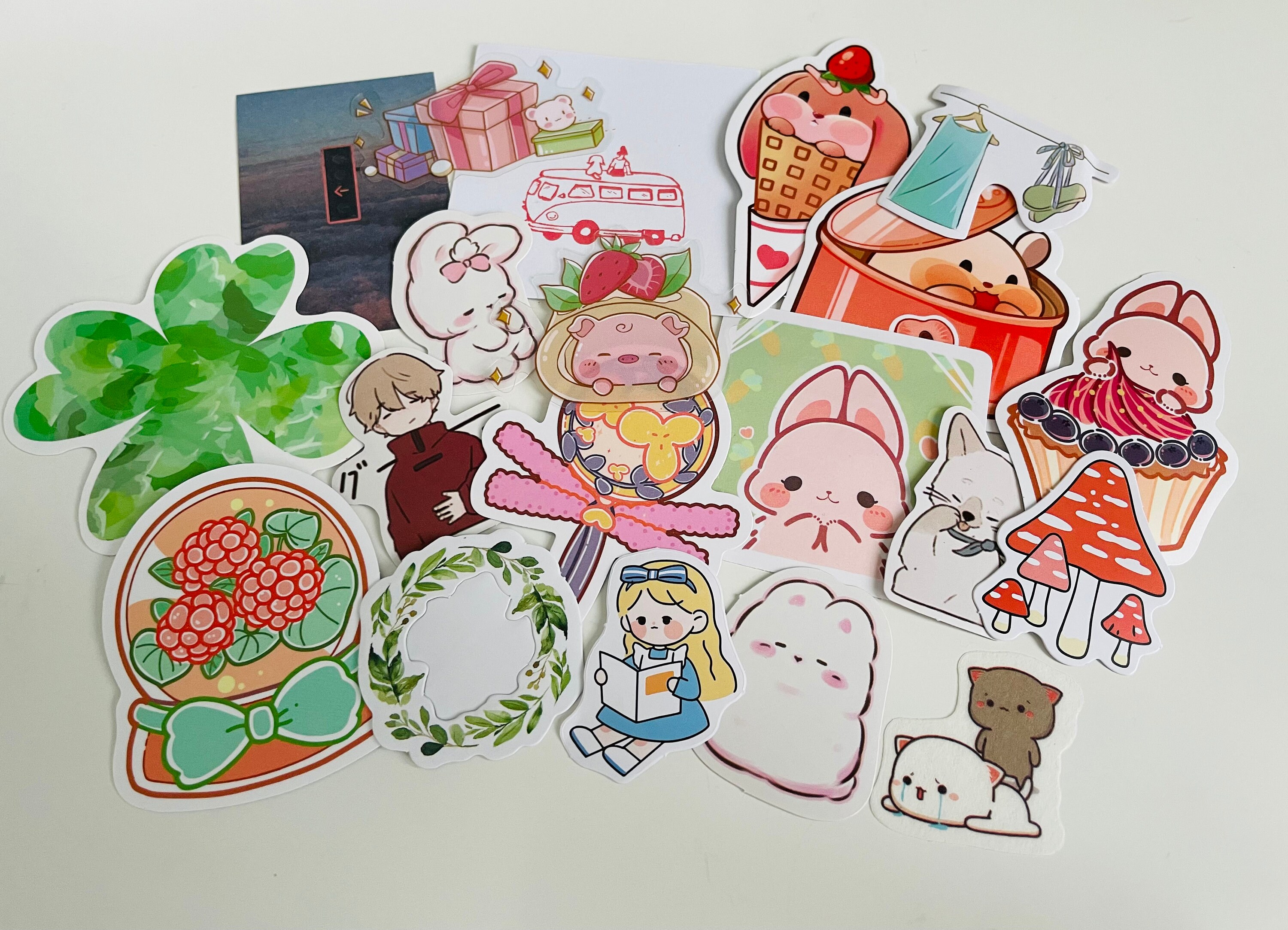 Cute Mystery Sticker Grab Bag - Etsy