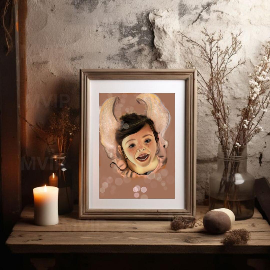 Pink Princess Fairy Art Dopamine Decor, Whimsical Princesscore Wall Art ...