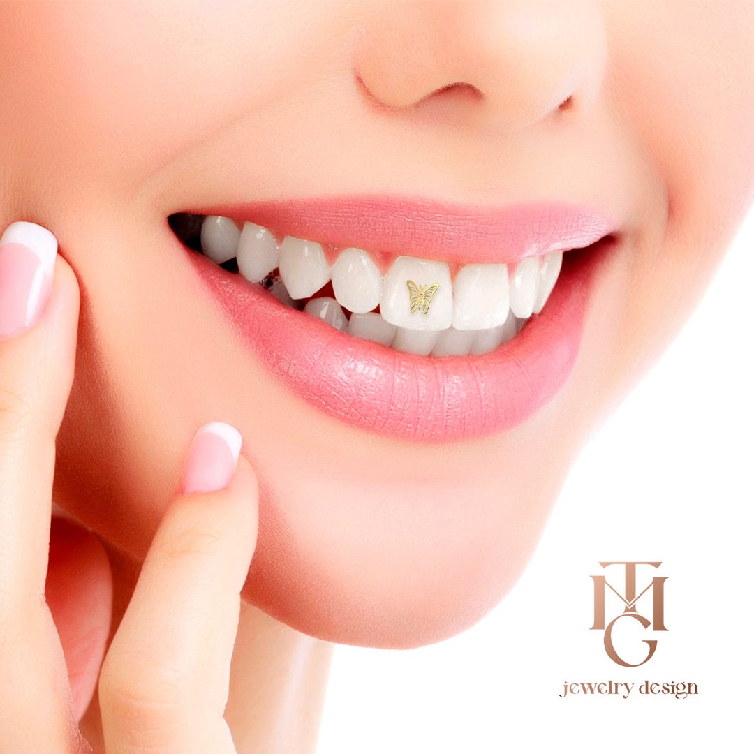 Tooth Gem Monarch Butterfly - Etsy