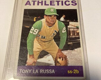 Tony Larussa Rookie 1964 Topps as Pictured original Issue 1810 - Etsy UK