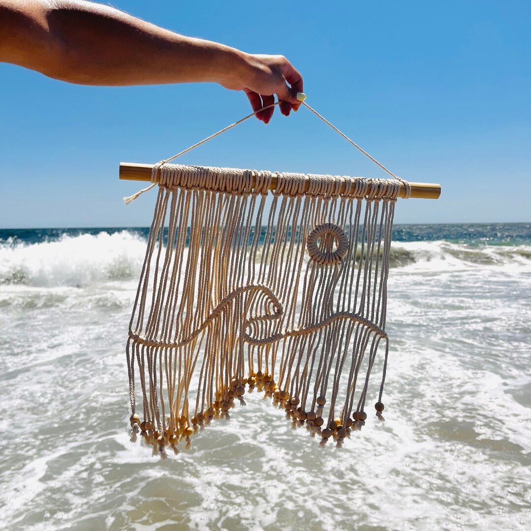 Beachy Wave Macrame Wall Hanging - Etsy