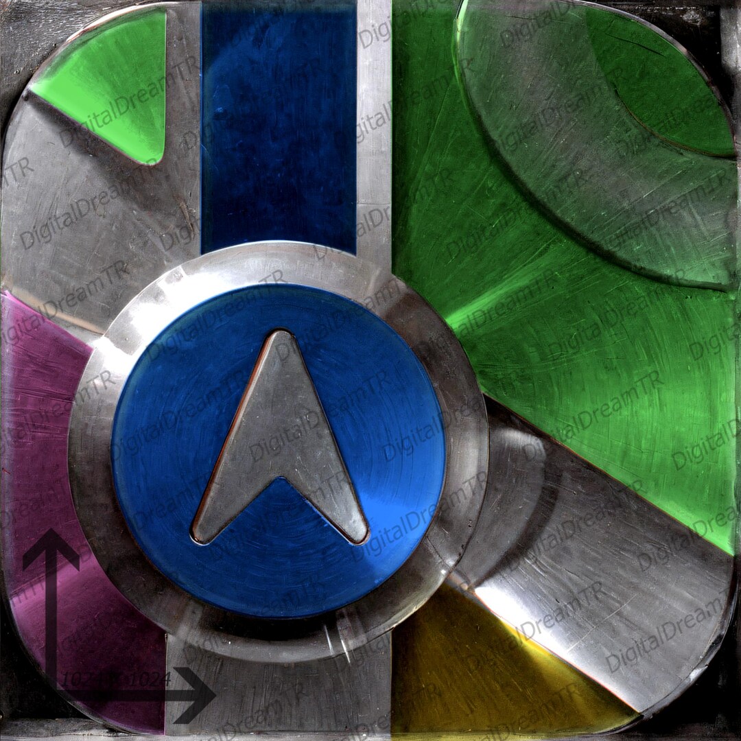 3D Metal Ios App Icons Pack – Brushed Steel Engraved Style | Industrial ...