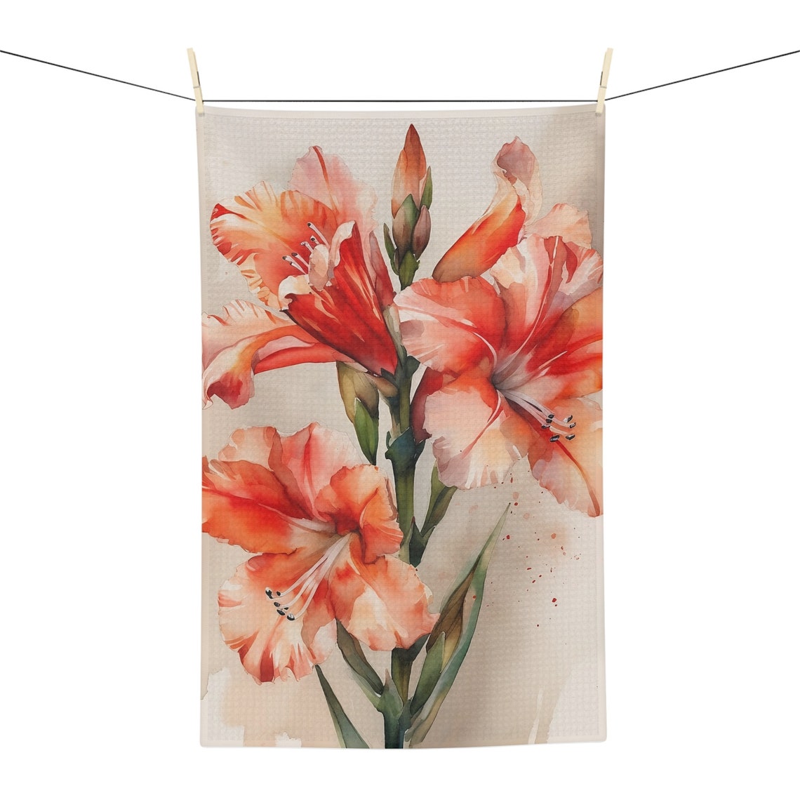 Watercolor Gladiola PNG, Gladiola Gift, Gladiola Png, Cricut Files ...