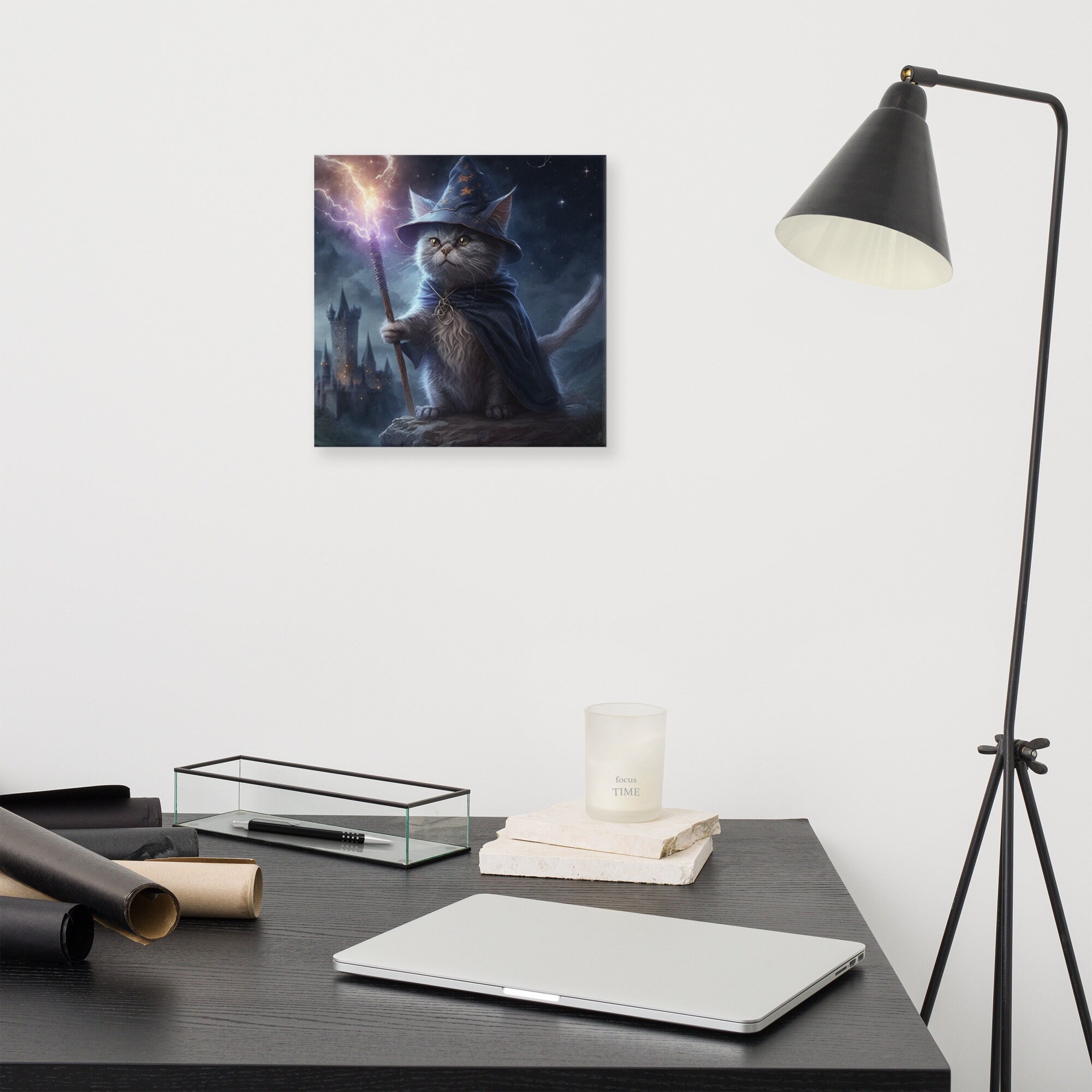 Wizard Cat PNG, Cat PNG, Cat Gift Png, Cat Gift, Wizard Cat Shirt Png ...