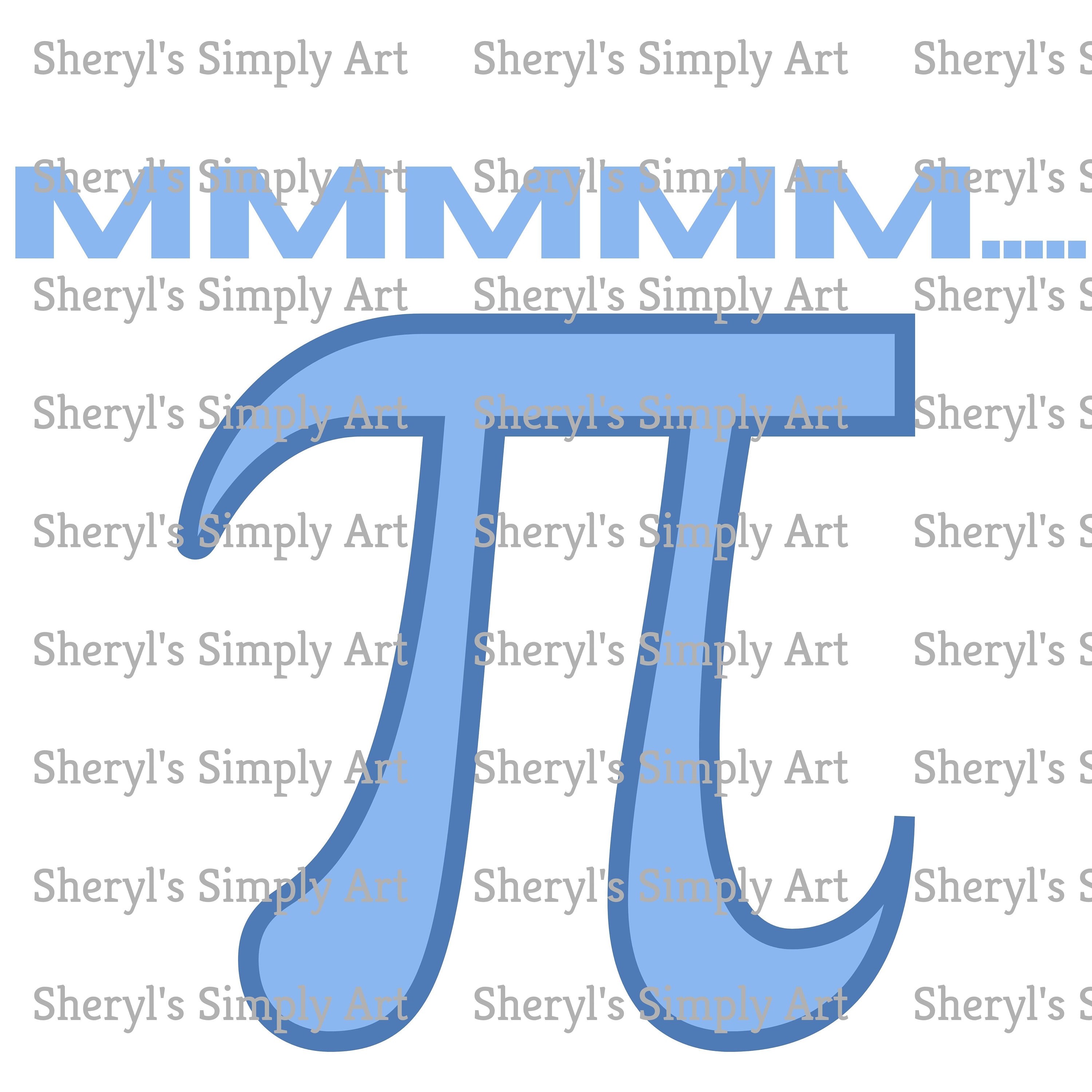 MMMM Pi SVG, Pi SVG, Pi Gift Svg, Pi Gift, Pi Shirt Svg, Pi Cricut ...