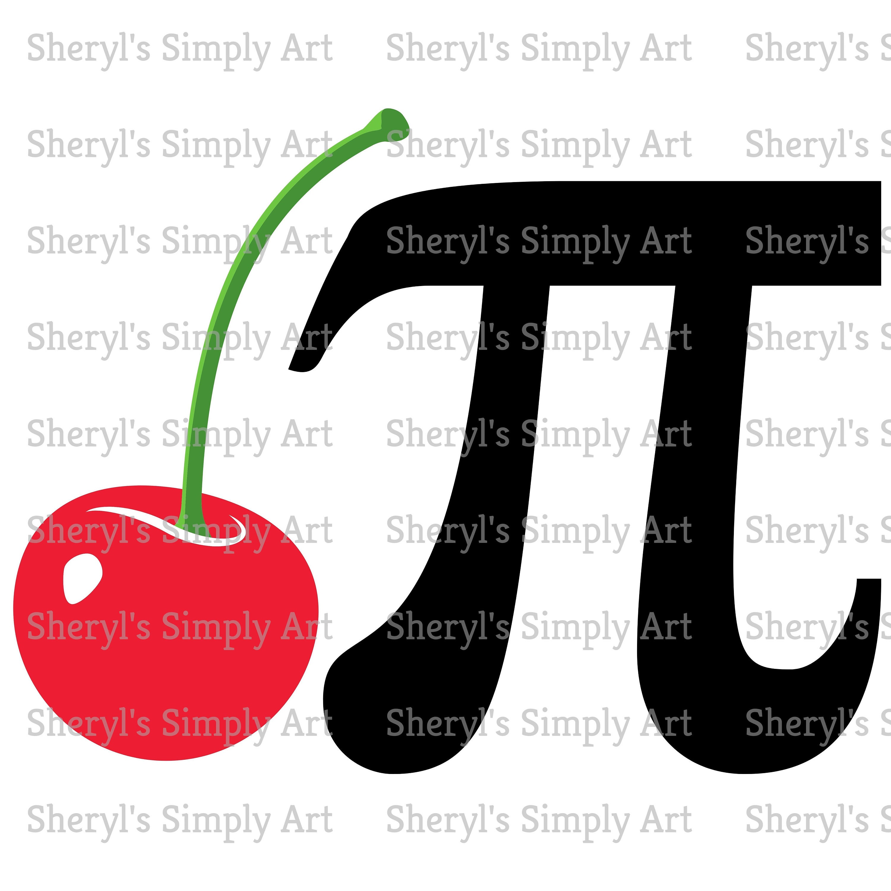 Cherry Pi SVG, Pi SVG, Cherry Pi Gift Svg, Cherry Pi Gift, Cherry Pi ...