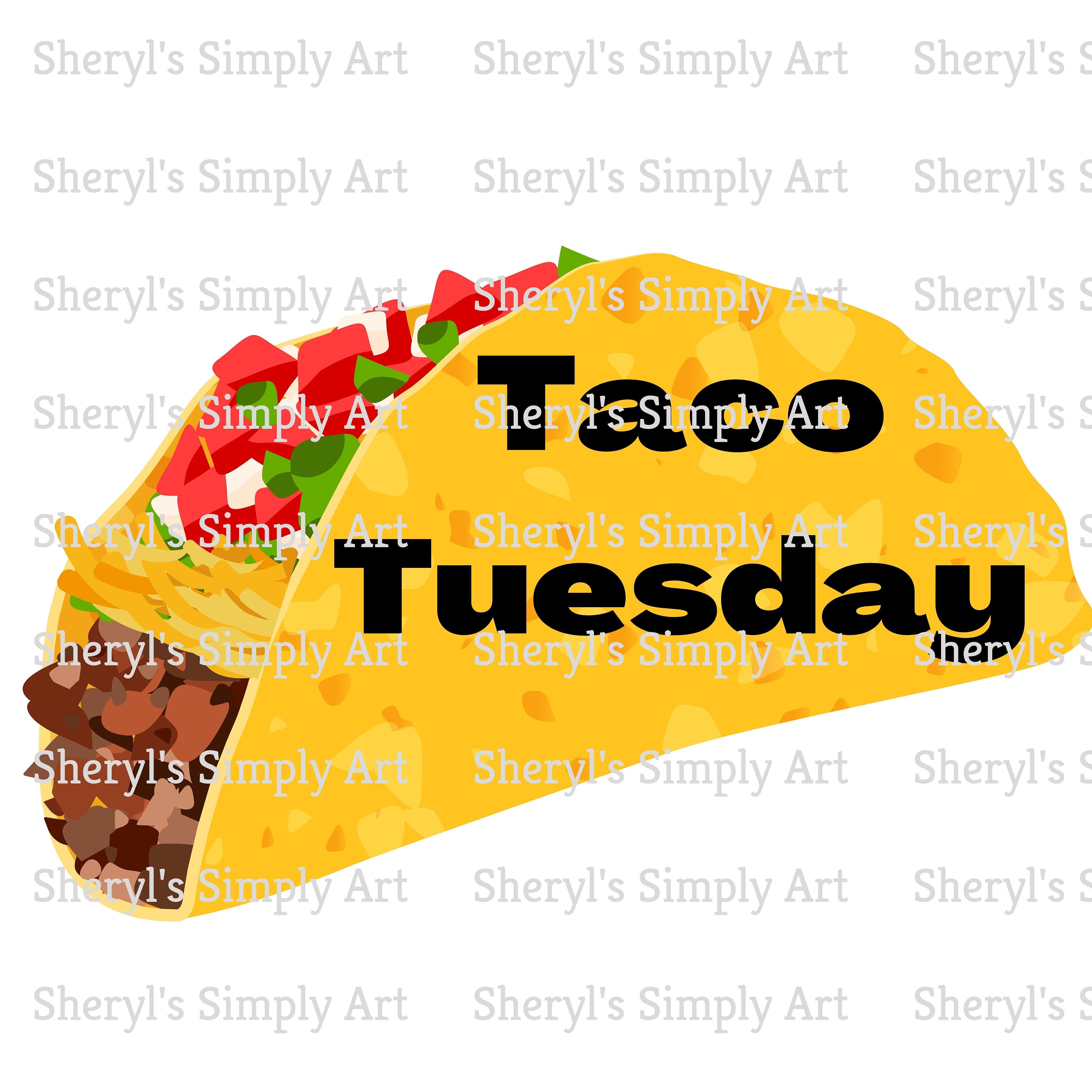 Taco SVG, Taco Tuesday SVG, Taco Gift Svg, Taco Tuesday, Taco Shirt Svg ...
