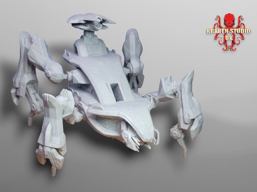 Halo: Covenant T-47 Scarab -unofficial- 1-200/ 10mm Scale. This Model ...