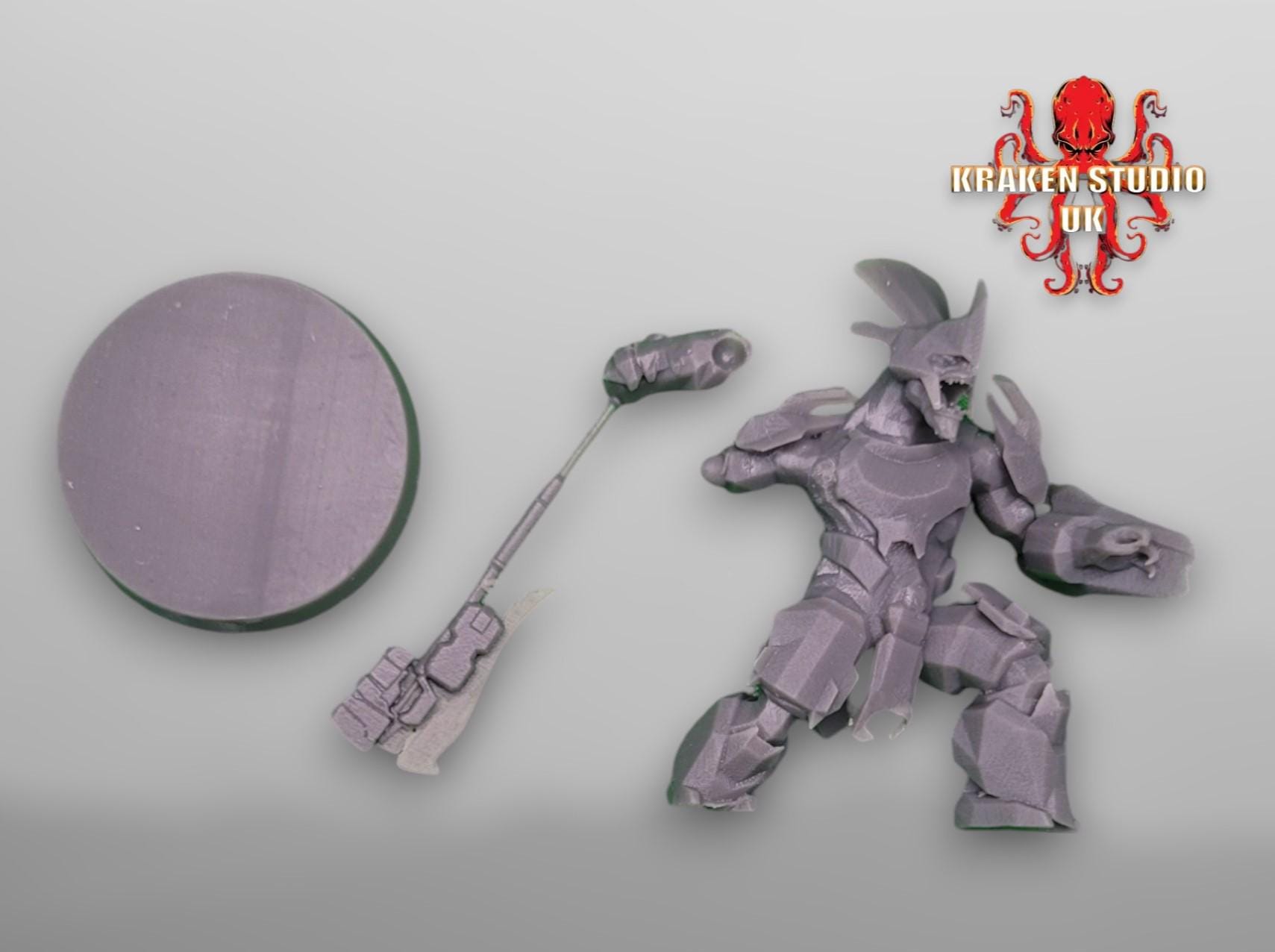 Halo: Covenant Brute Chieftain 32mm Scale- Captain Hards- (unofficial ...