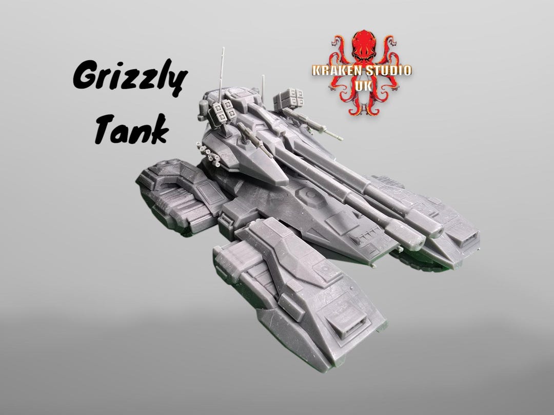 Halo: UNSC Grizzly Tank (unofficial) - Etsy