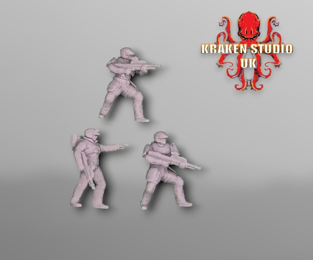 Halo: UNSC Marines 32mm Varied Load Out (unofficial) - Etsy