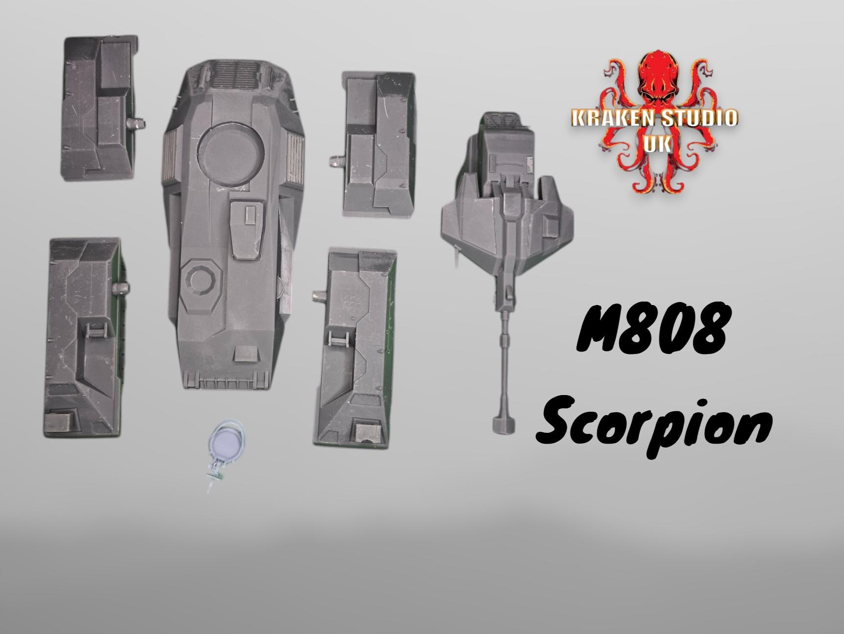 Halo: UNSC M808 Scorpion Tank (unofficial) - Etsy